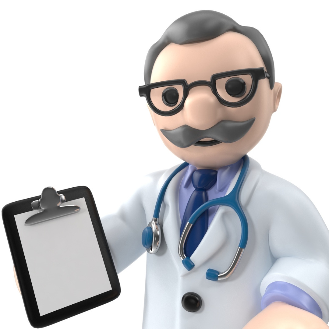 modelo 3d Doctor stickman - TurboSquid 1093505