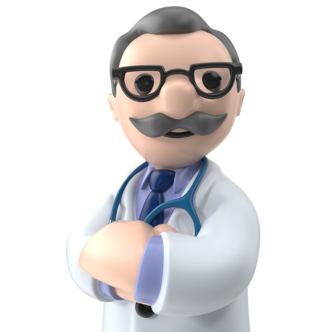 modelo 3d Doctor stickman - TurboSquid 1093505