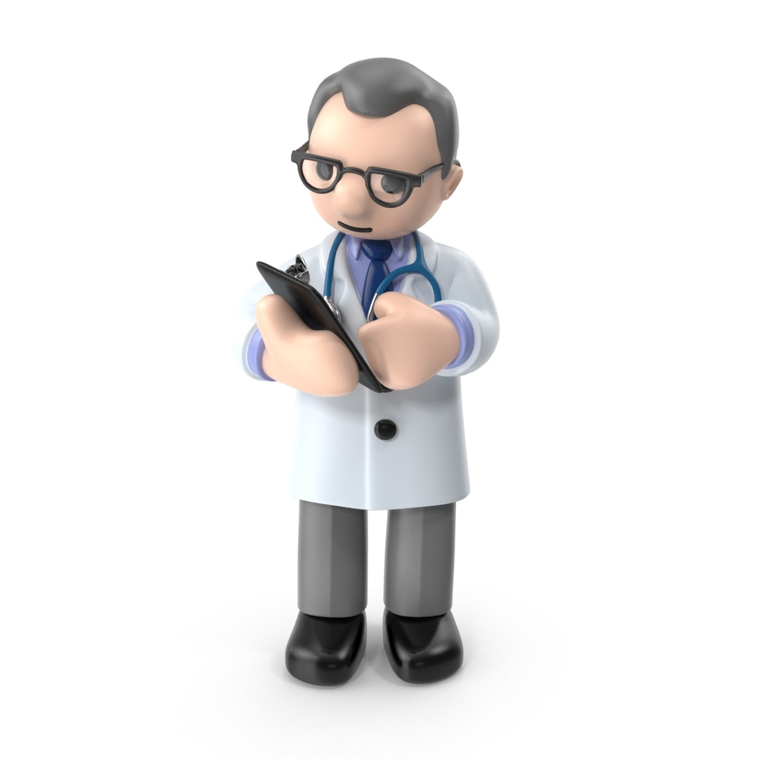 modelo 3d Doctor stickman - TurboSquid 1093505
