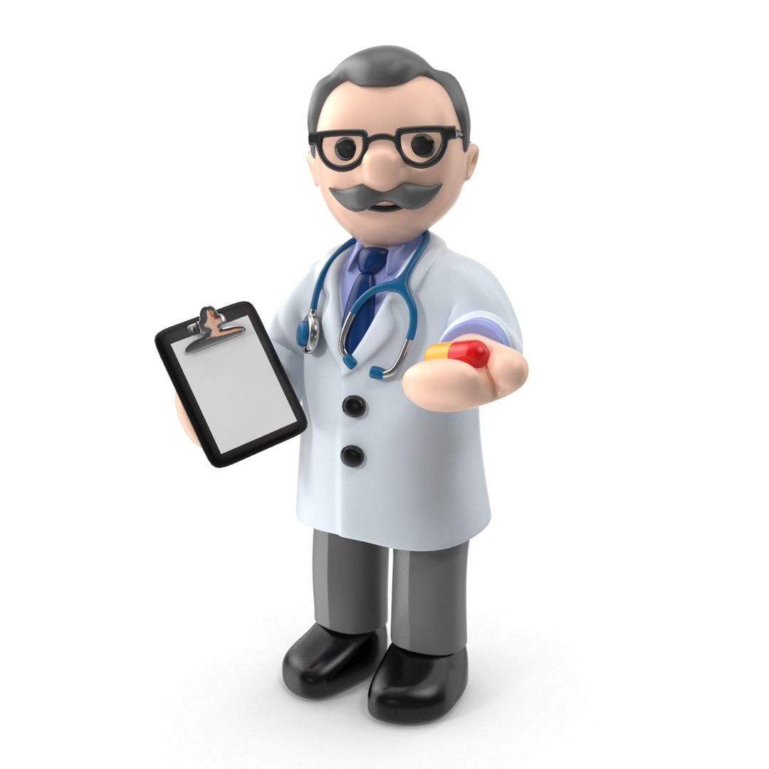 modelo 3d Doctor stickman - TurboSquid 1093505