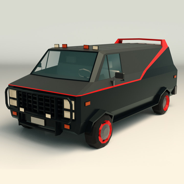 Van a-team model - TurboSquid 1472759