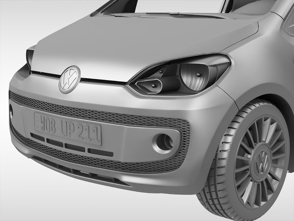 3d volkswagen car
