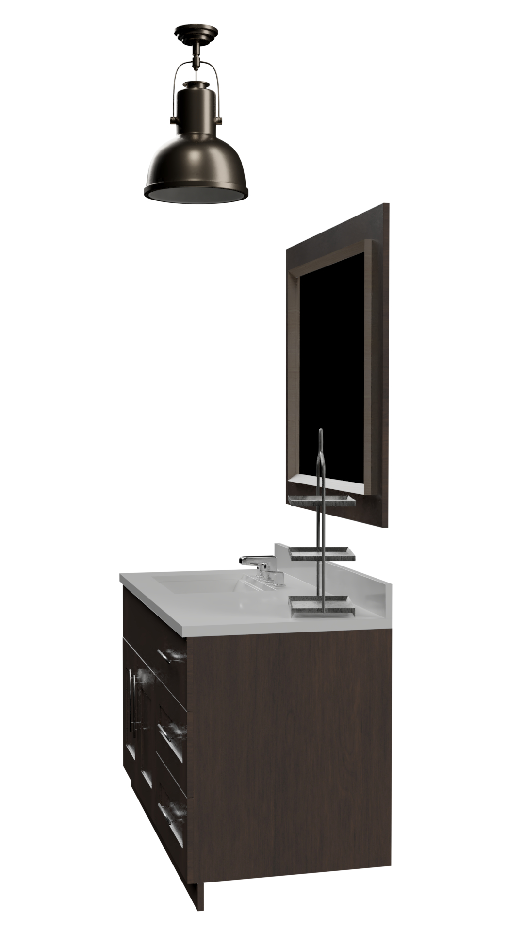 3D bathroom vanity model - TurboSquid 1472775