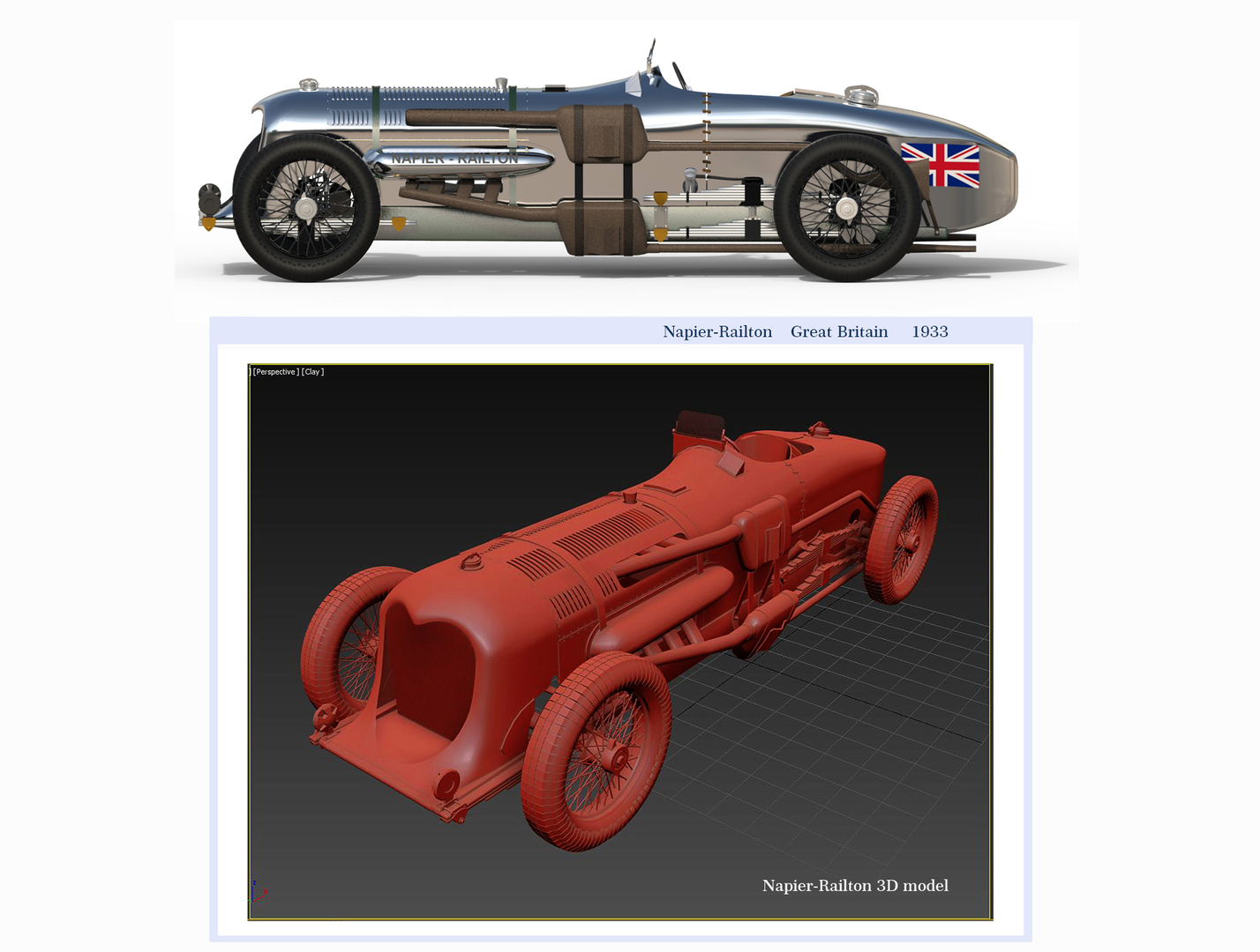 Napier-railton race car railton 3D model - TurboSquid 1472817