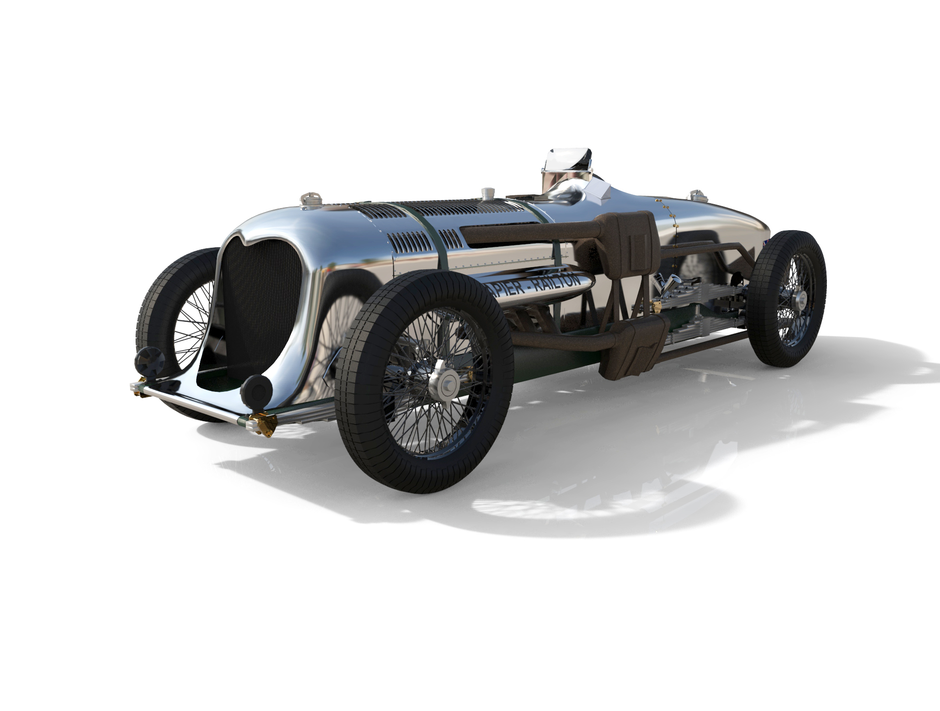 Napier-railton race car railton 3D model - TurboSquid 1472817