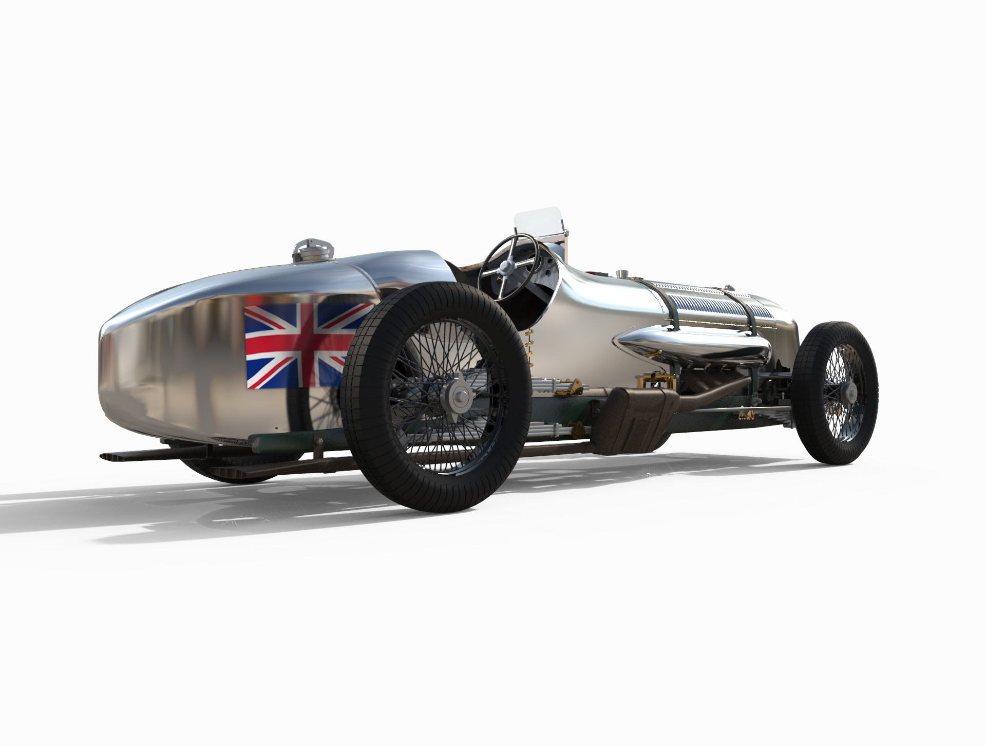Napier-railton race car railton 3D model - TurboSquid 1472817