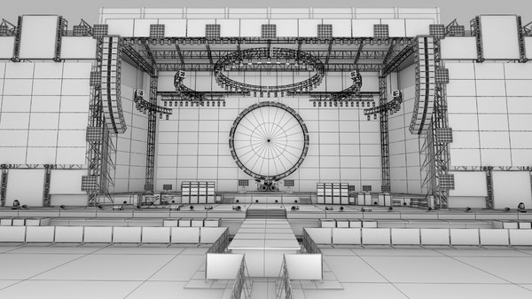 3D mega live stage scene - TurboSquid 1472932