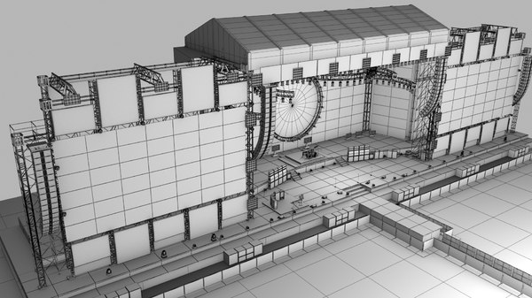 3D mega live stage scene - TurboSquid 1472932