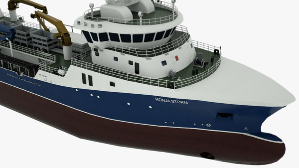 3D fish carrier ronja storm - TurboSquid 1472960