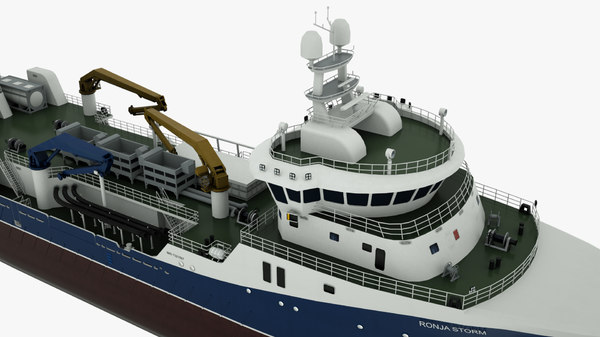 3D fish carrier ronja storm - TurboSquid 1472960