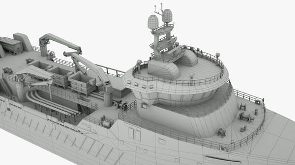 3D fish carrier ronja storm - TurboSquid 1472960