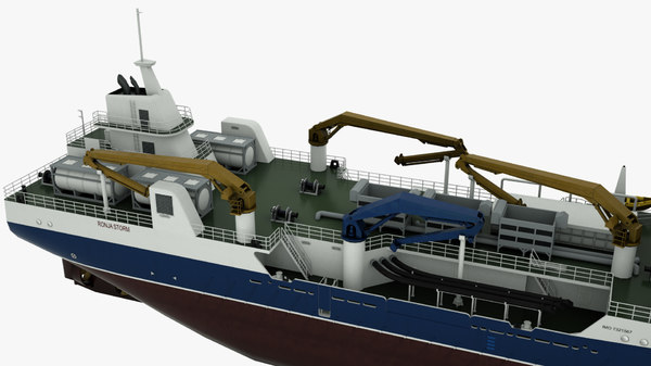 3D fish carrier ronja storm - TurboSquid 1472960