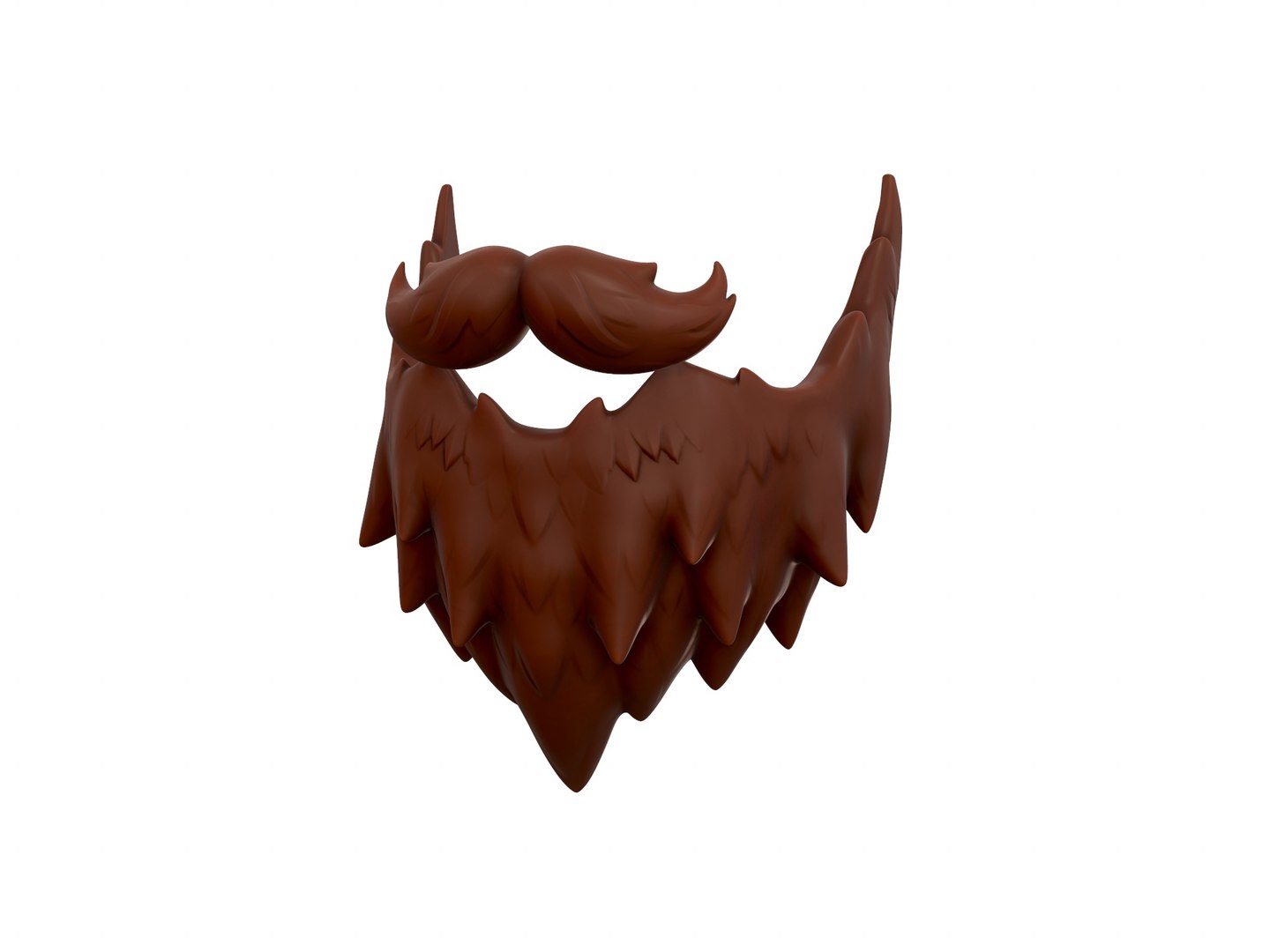 Beard style 3D model - TurboSquid 1473002