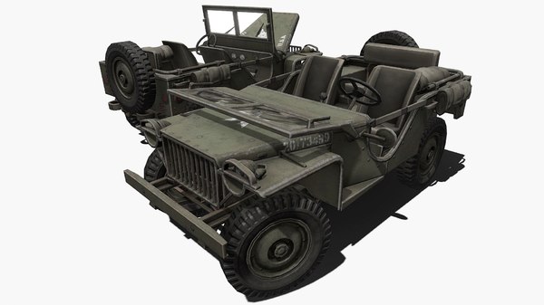 3D american bantam brc40 model - TurboSquid 1473284