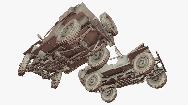 3D american bantam brc40 model - TurboSquid 1473284