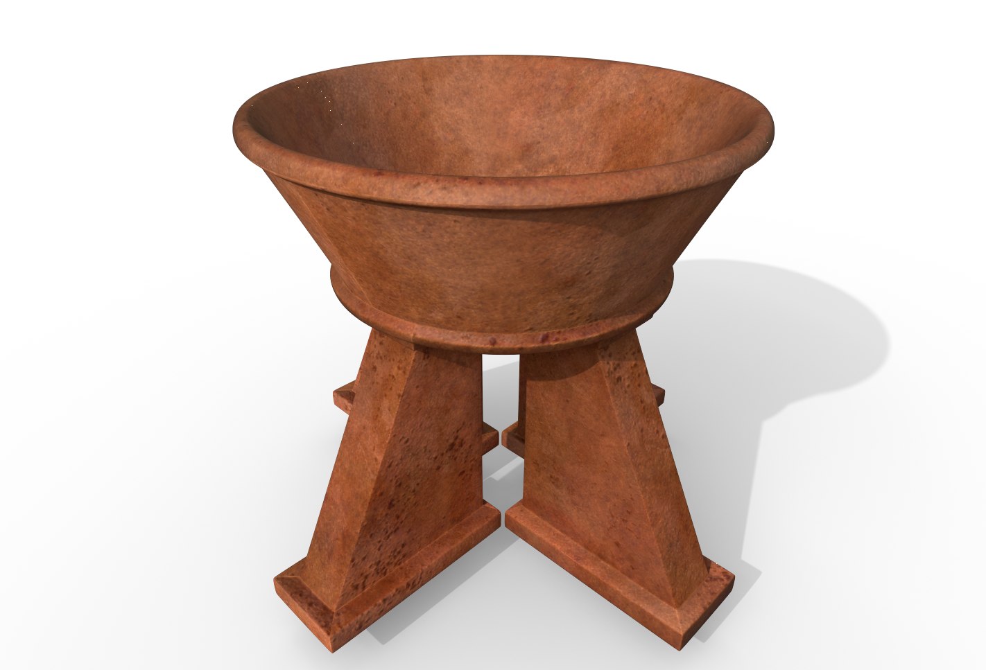 Raised pit 3D model - TurboSquid 1473352