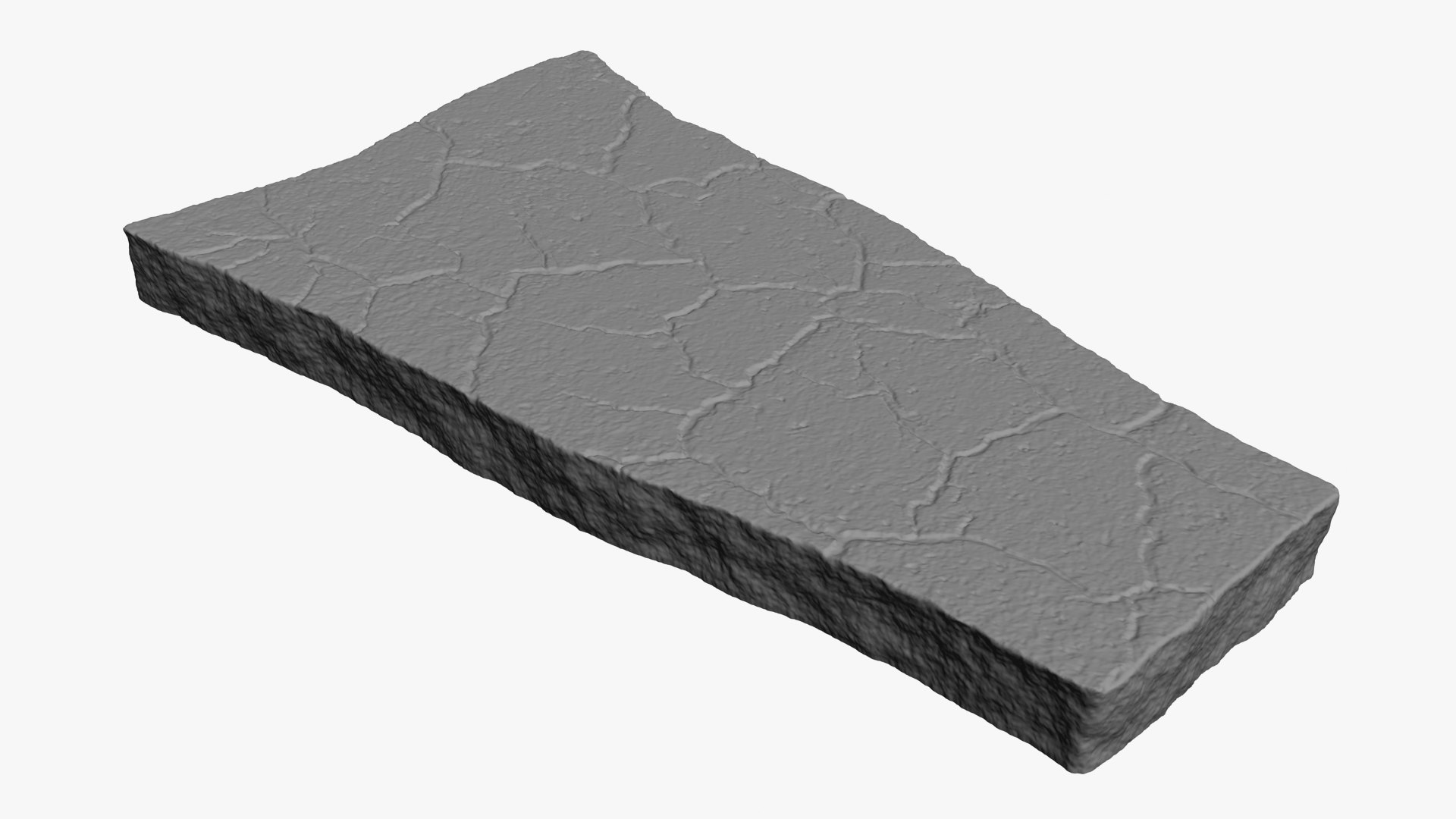 Cracked ground 3D model - TurboSquid 1473656