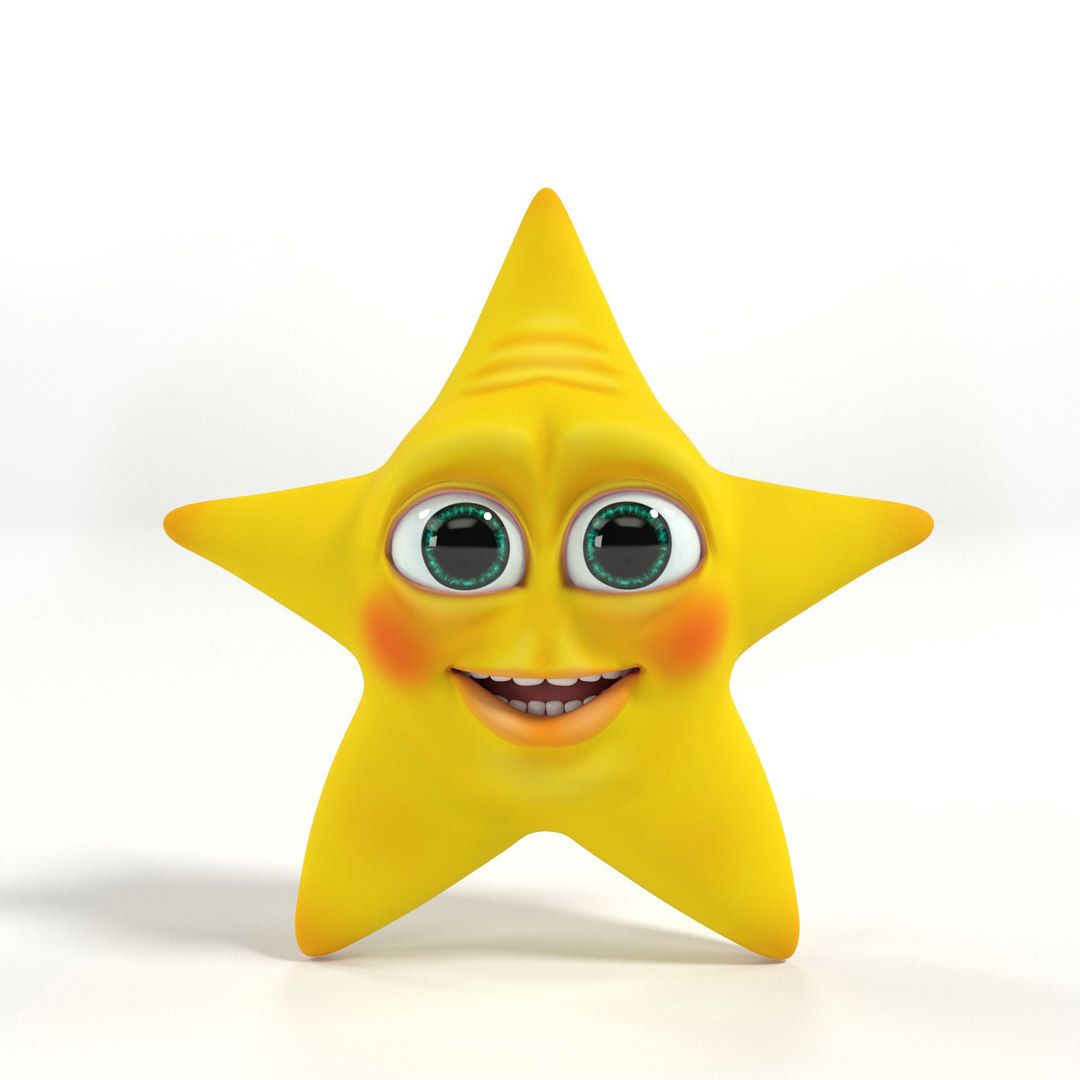 Star toon model - TurboSquid 1472118