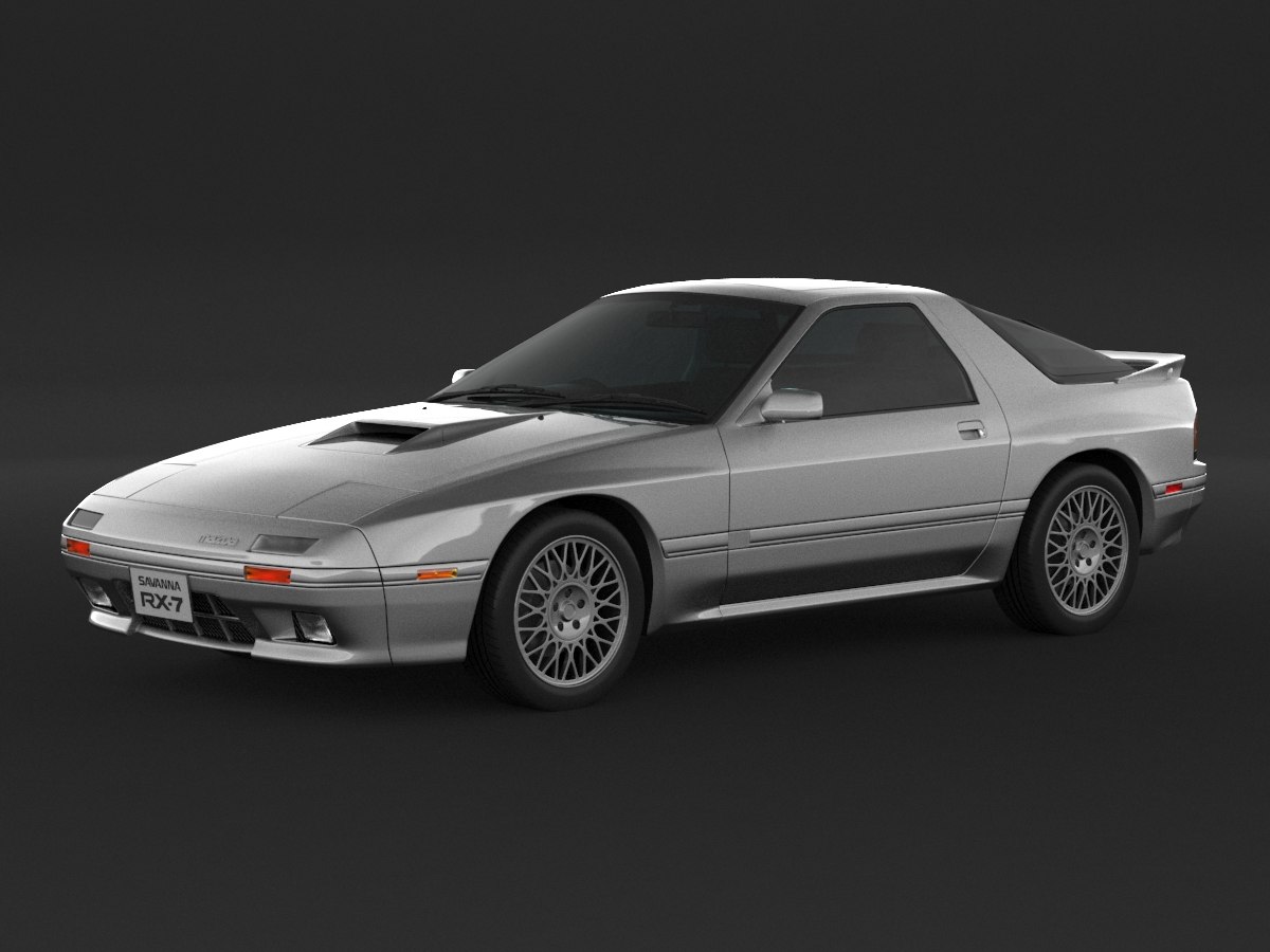 3D mazda rx-7 fc - TurboSquid 1473768
