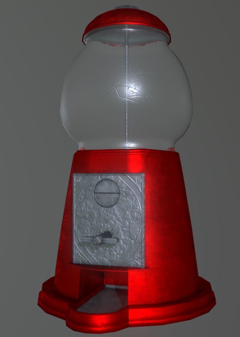 Gumball machine 3D model - TurboSquid 1473801