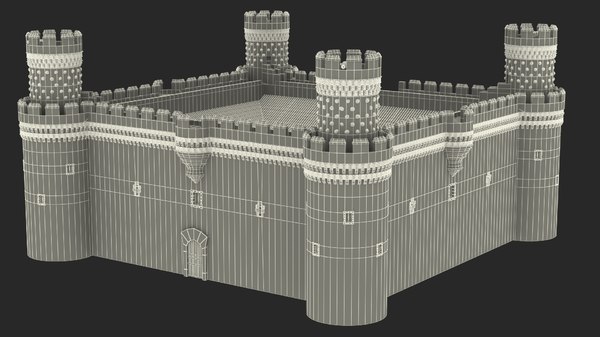 Small medieval castle 3D model - TurboSquid 1474159