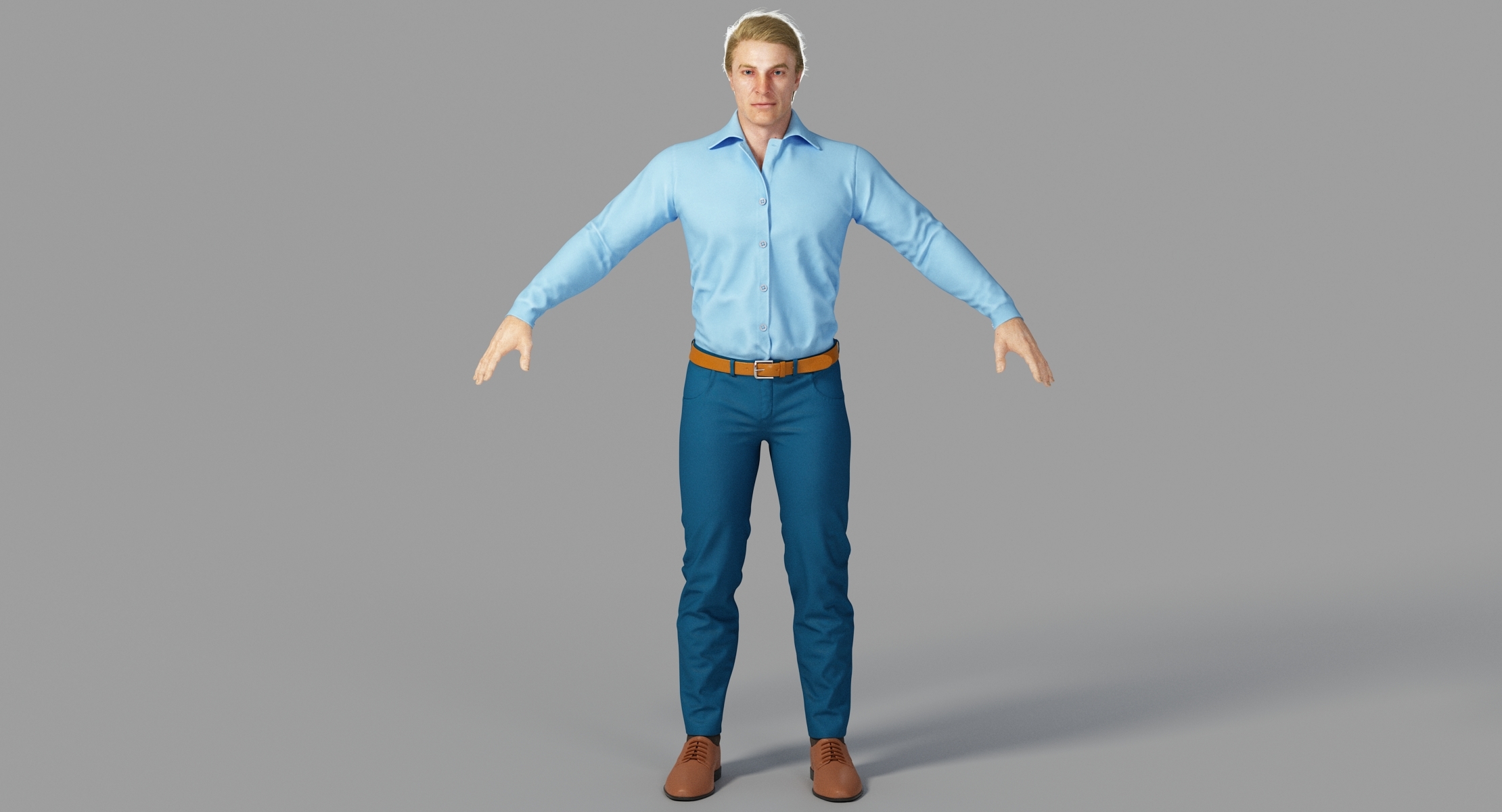 Photorealistic rigged male character 3D - TurboSquid 1473879