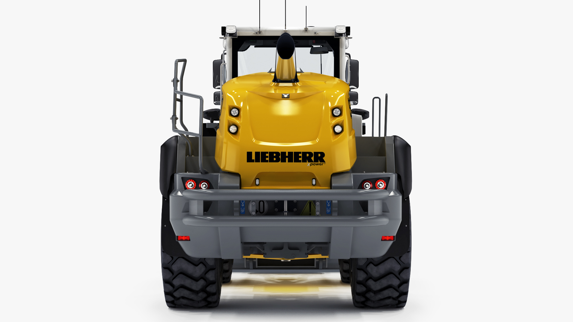 3D liebherr l580 xpower wheel loader - TurboSquid 1473911