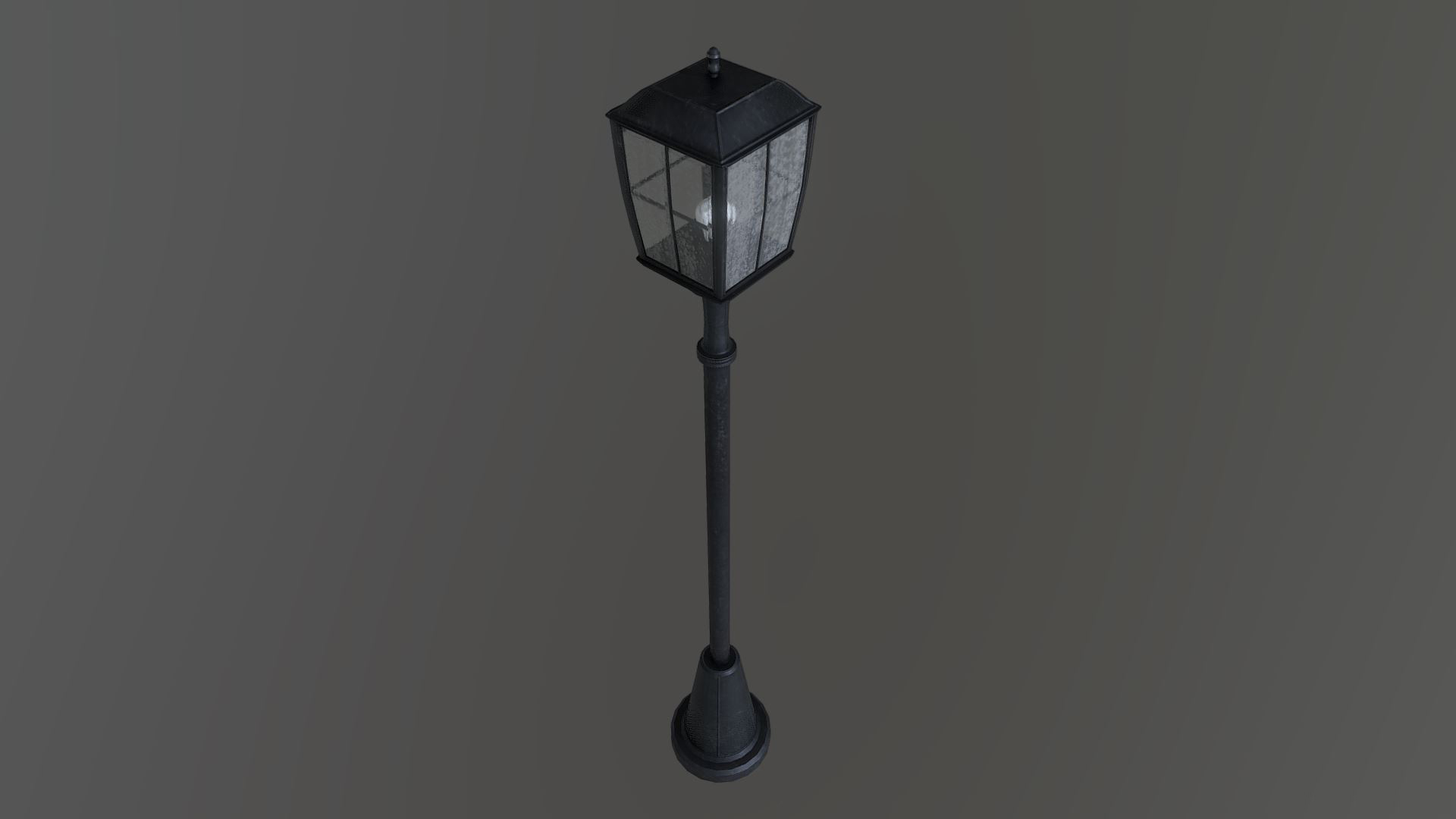 3D lamp post model - TurboSquid 1473900