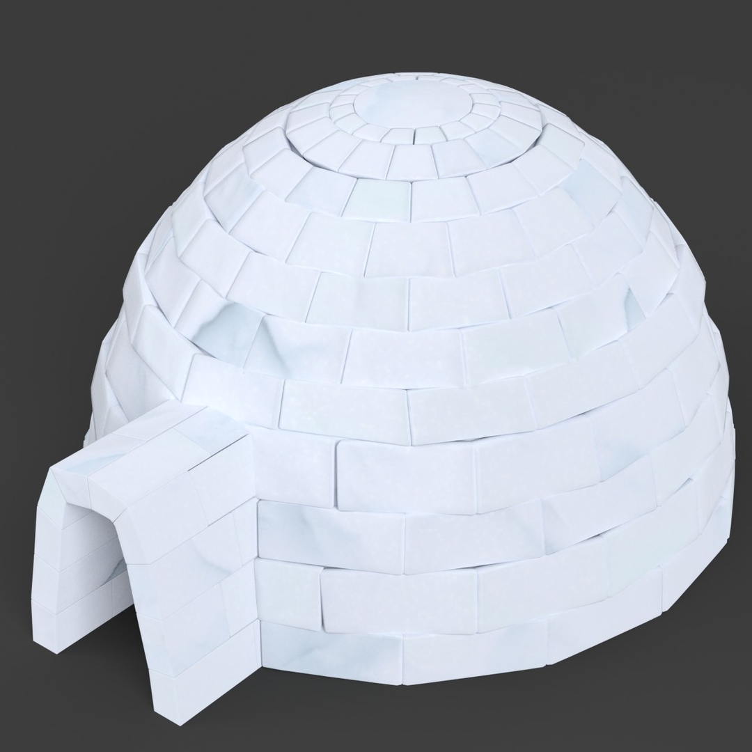 Igloo ready model - TurboSquid 1473909