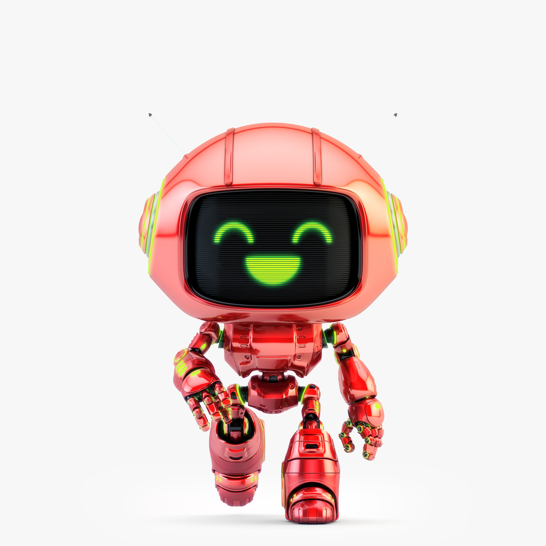Lovely robot - companion 3D model - TurboSquid 1473945