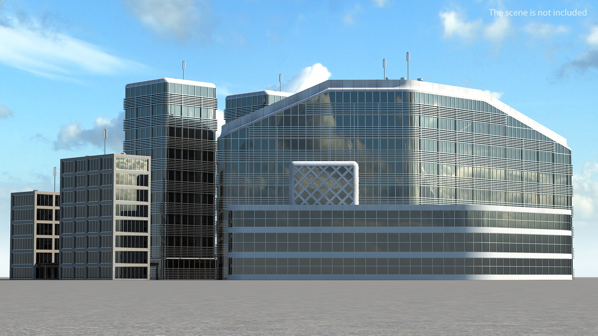 3D model airport building - TurboSquid 1474055