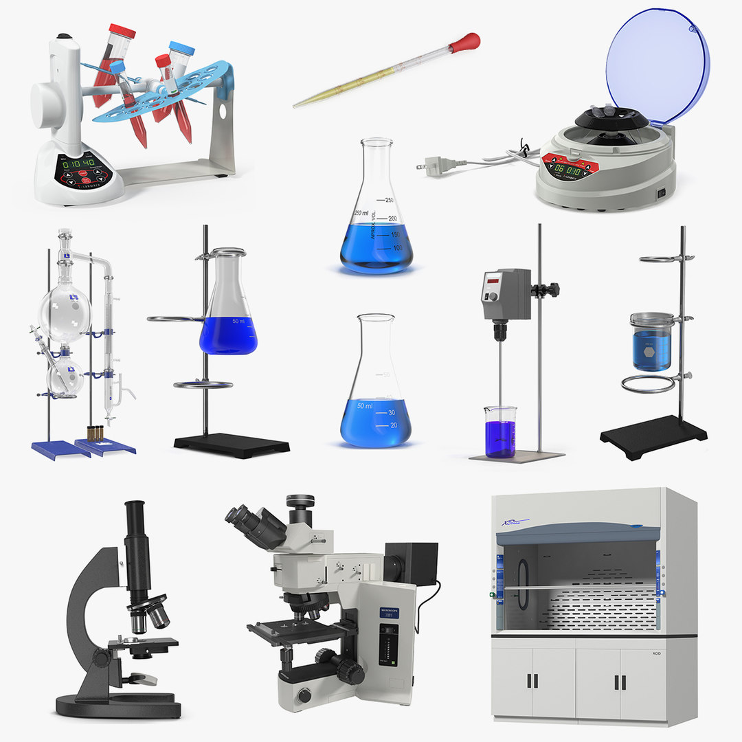 Lab equipment 4 3D model - TurboSquid 1474366