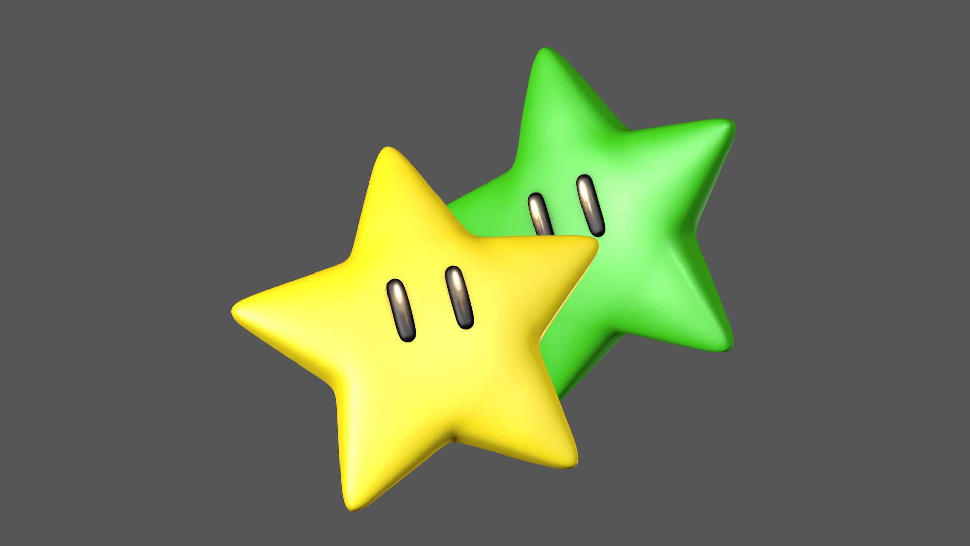Super mario star 3D model - TurboSquid 1474266