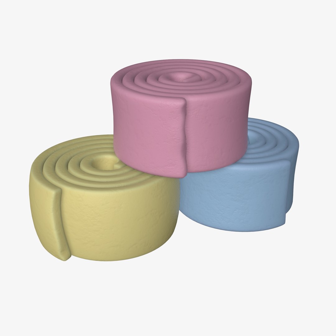 Chewing gum 3D model - TurboSquid 1474279