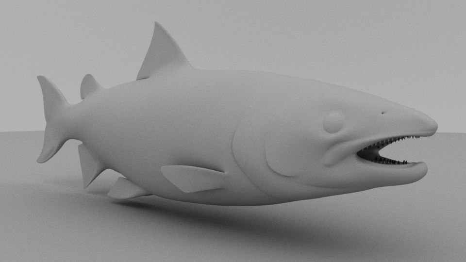 Salmon fish 3D model - TurboSquid 1474502