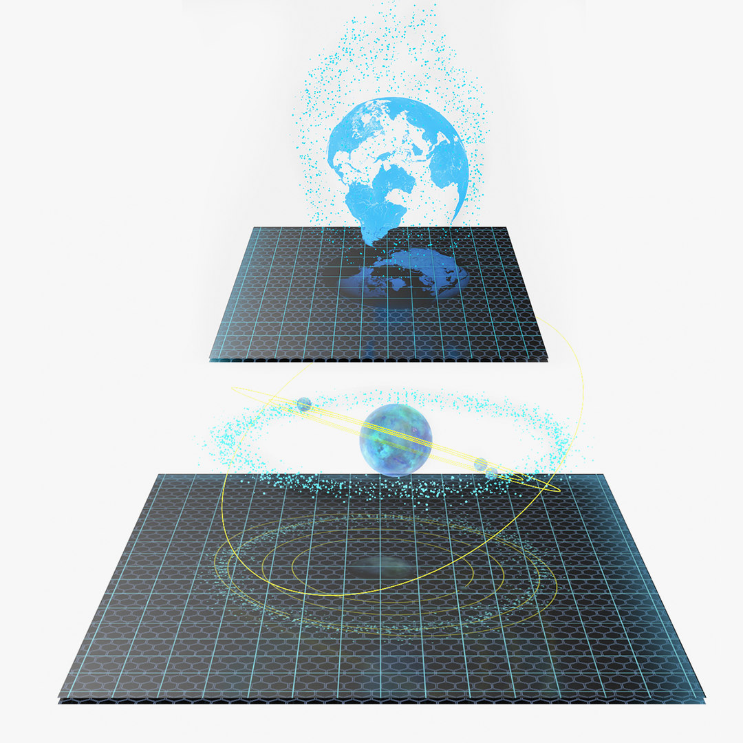 Hologram earth planet 3D model - TurboSquid 1474564