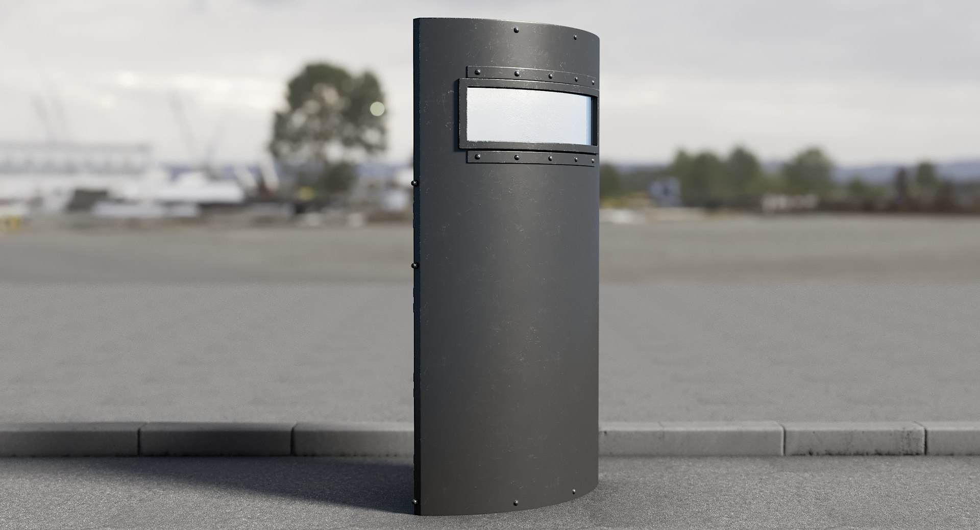 Protech armor body bunker model - TurboSquid 1399760