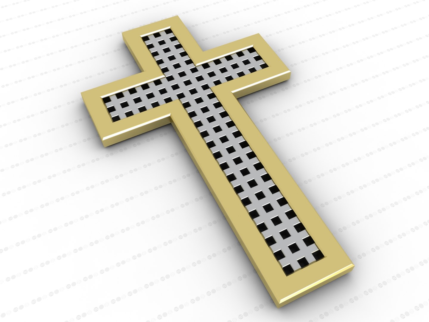 3D cross - TurboSquid 1474561