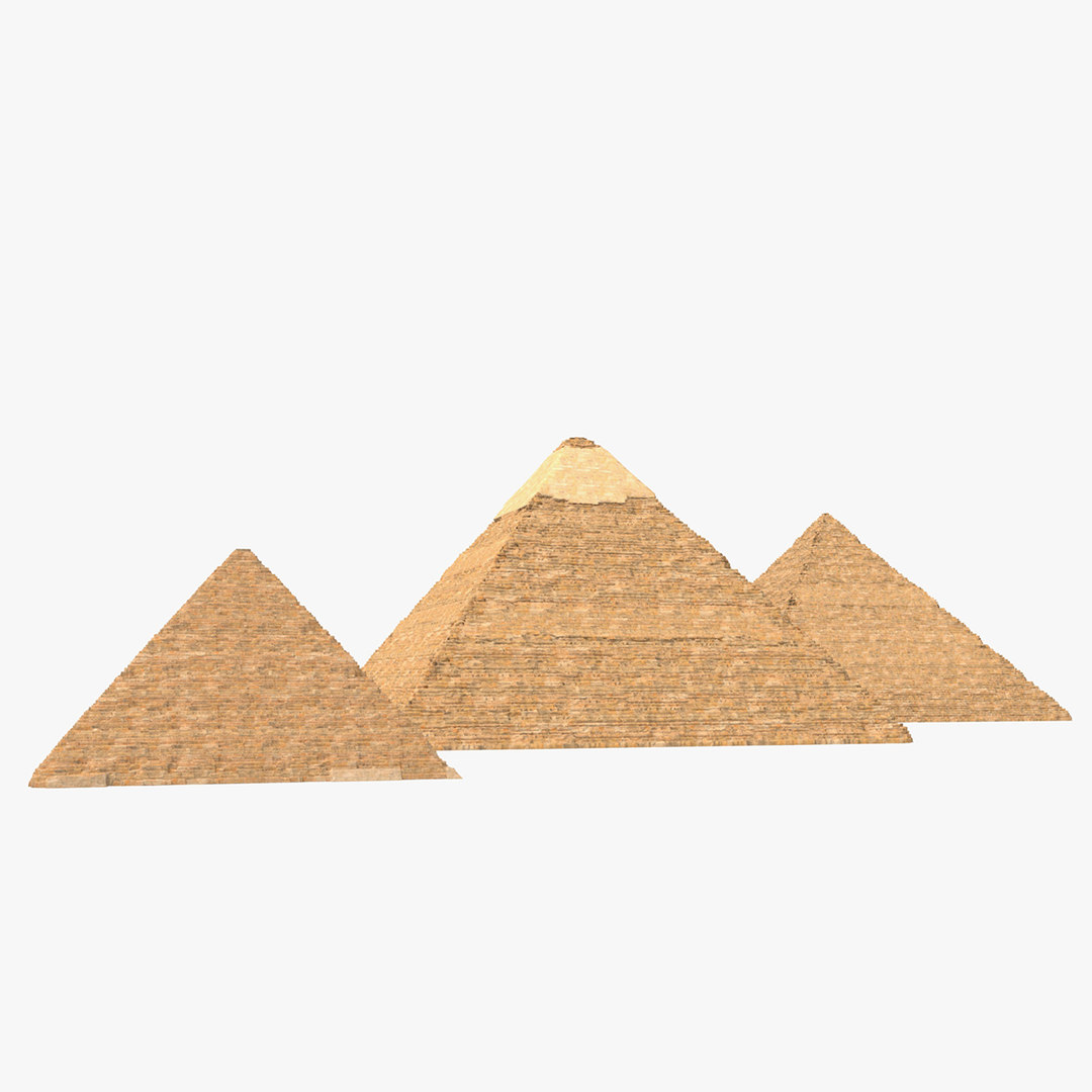 Pyramids giza great 3D - TurboSquid 1474602