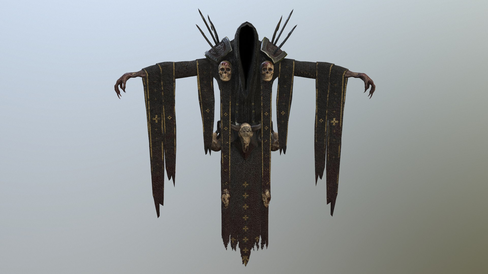 Grim reaper 3D model - TurboSquid 1474647