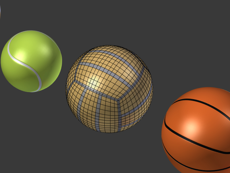3D cartoon balls - TurboSquid 1474691