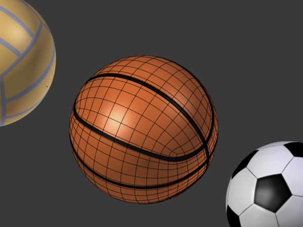 3D cartoon balls - TurboSquid 1474691