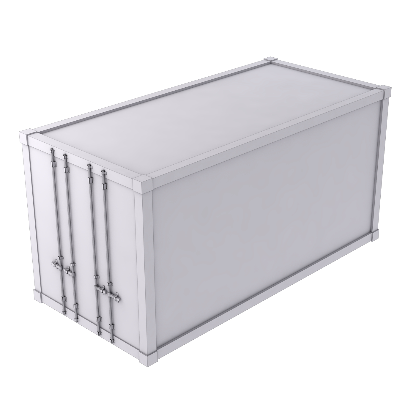 modèle 3D de Conteneur cargo de dessin animé - TurboSquid 1474854