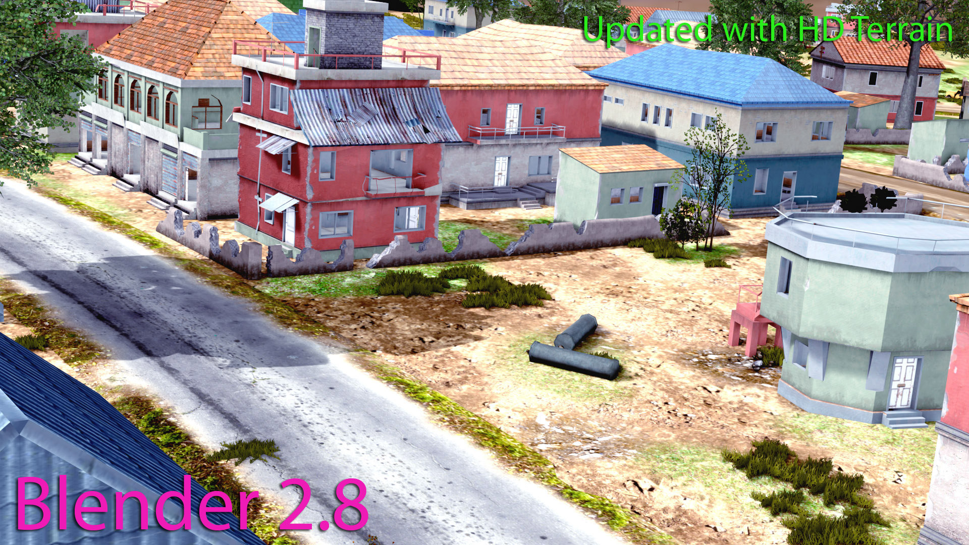 Pubg pochinki 3D model - TurboSquid 1461382