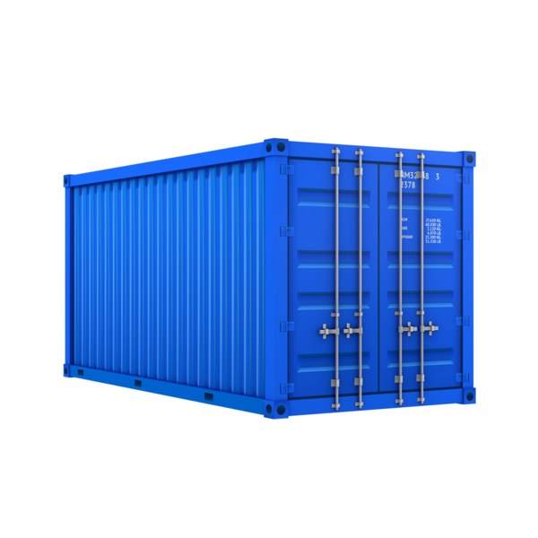 3D cartoon cargo container - TurboSquid 1474937