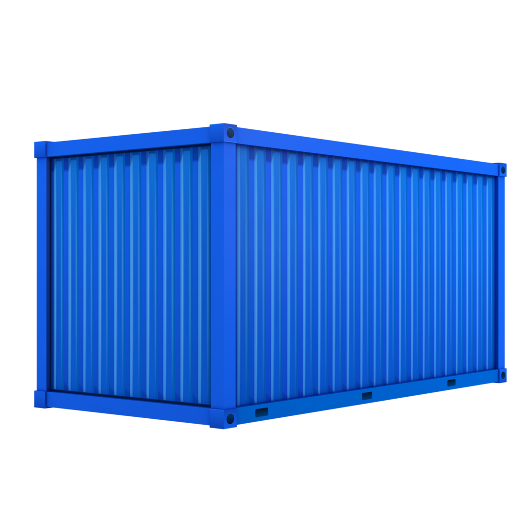 3D cartoon cargo container - TurboSquid 1474937