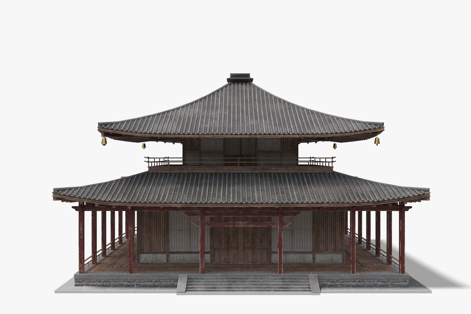 Japanese house 3D model - TurboSquid 1475336