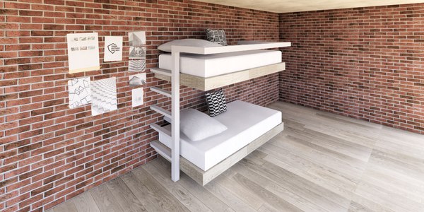 Bunk bed revit family 3D model - TurboSquid 1475015