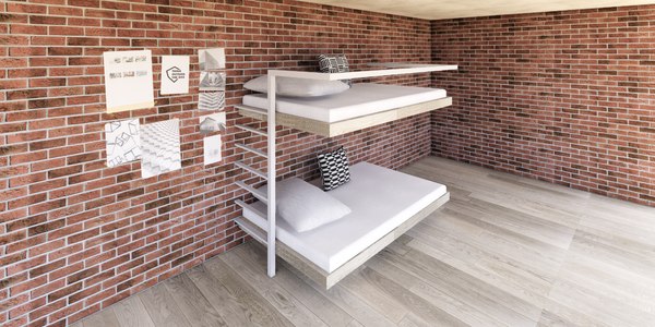 Bunk bed revit family 3D model - TurboSquid 1475015