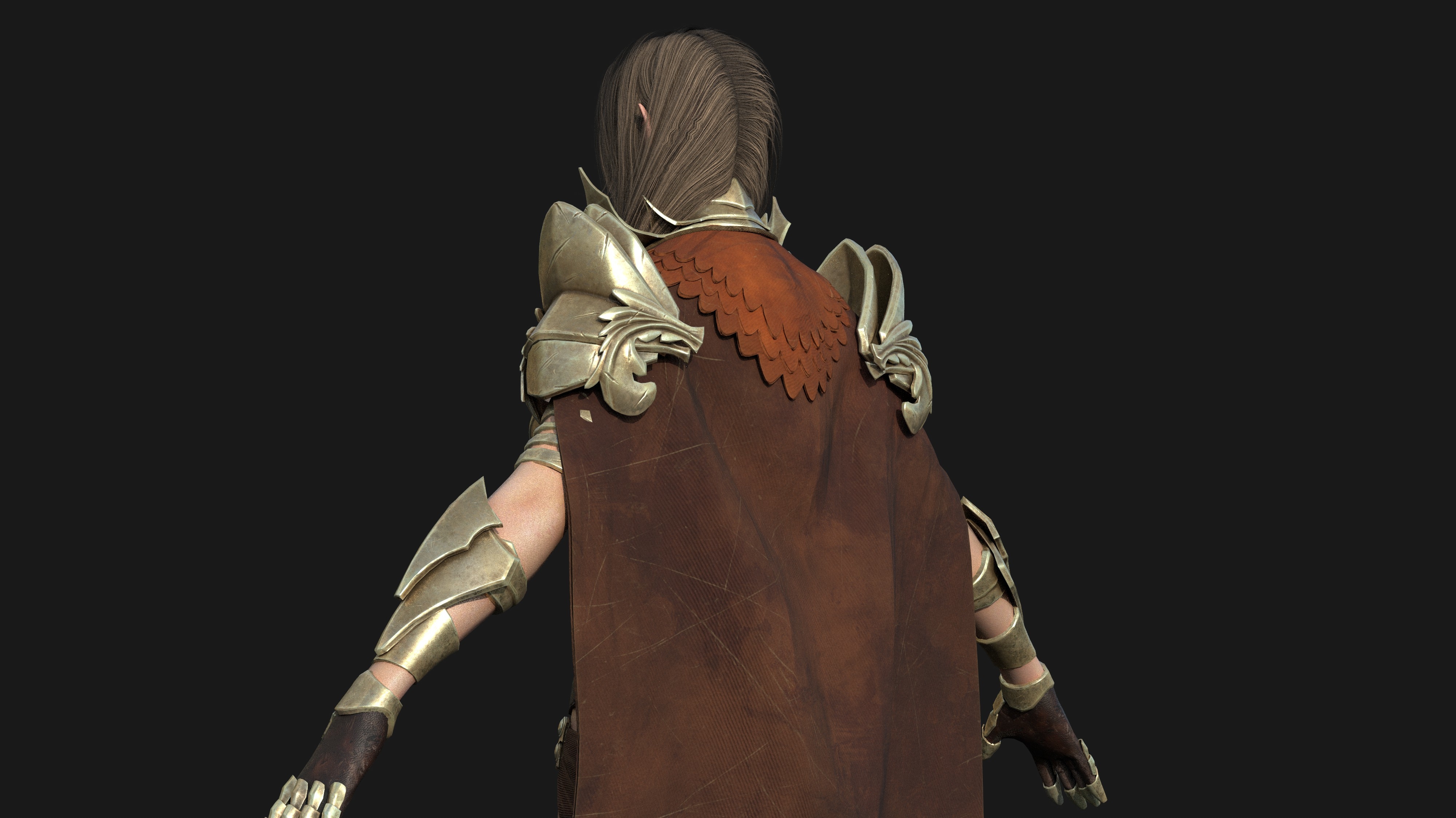 Valkyrie girl 3D - TurboSquid 1475036